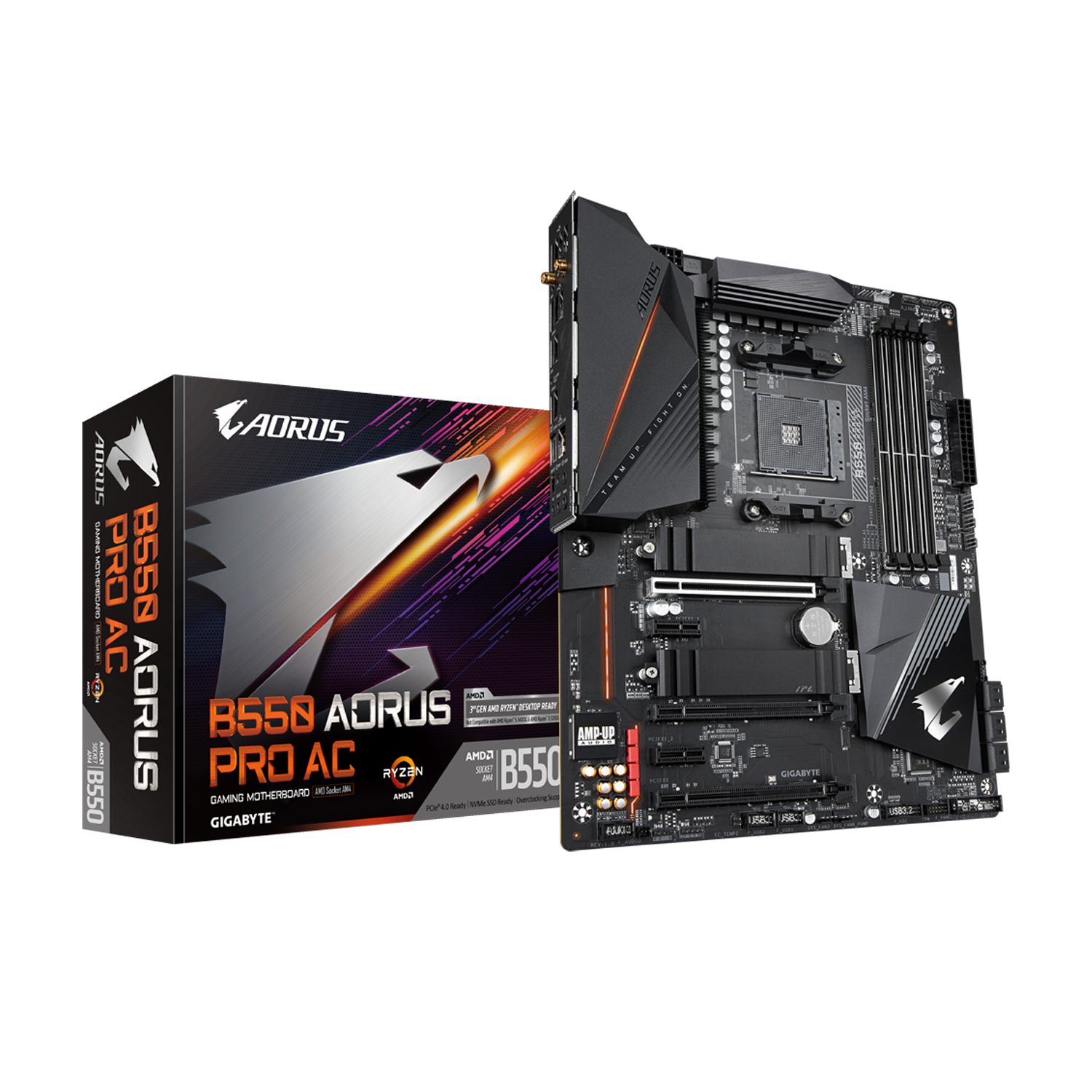 MAINBOARD GIGABYTE B550 AORUS PRO AC SOCKET AM4 (เมนบอร์ด) – NextStep ...
