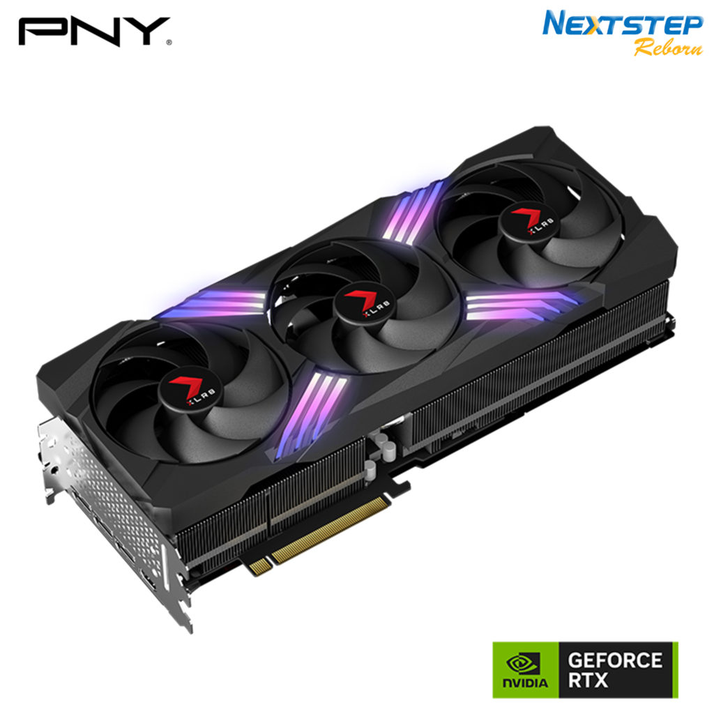 PNY GeForce RTX 4080 16GB XLR8 Gaming VERTO EPIC-X RGB Overclocked Triple Fan (การ์ดจอ ...