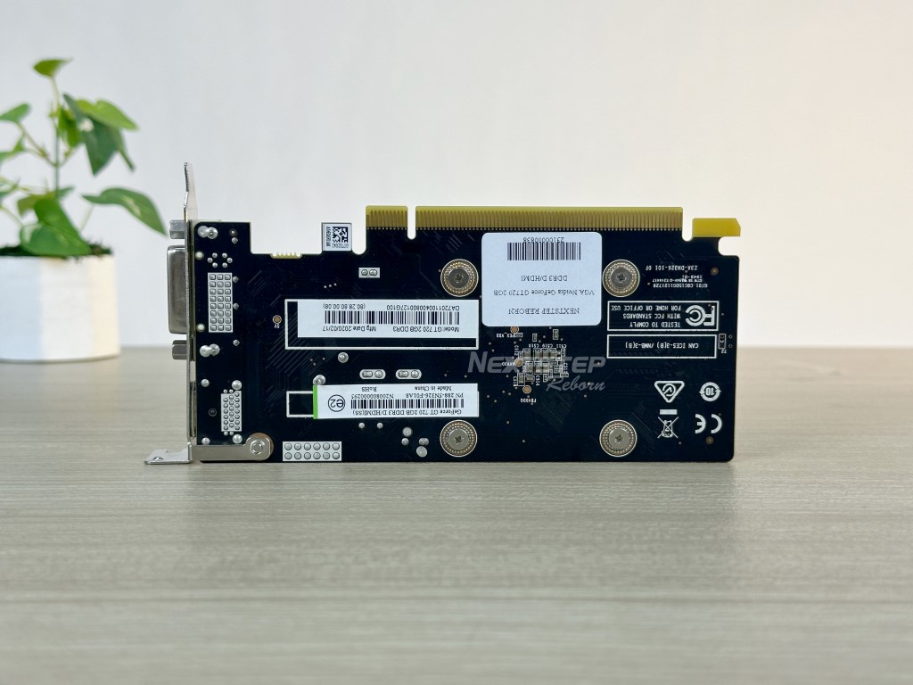 (มือสอง) Nvidia GeForce GT 720 2GB GDDR3 64Bit การ์ดจอ Low Profile ขา ...